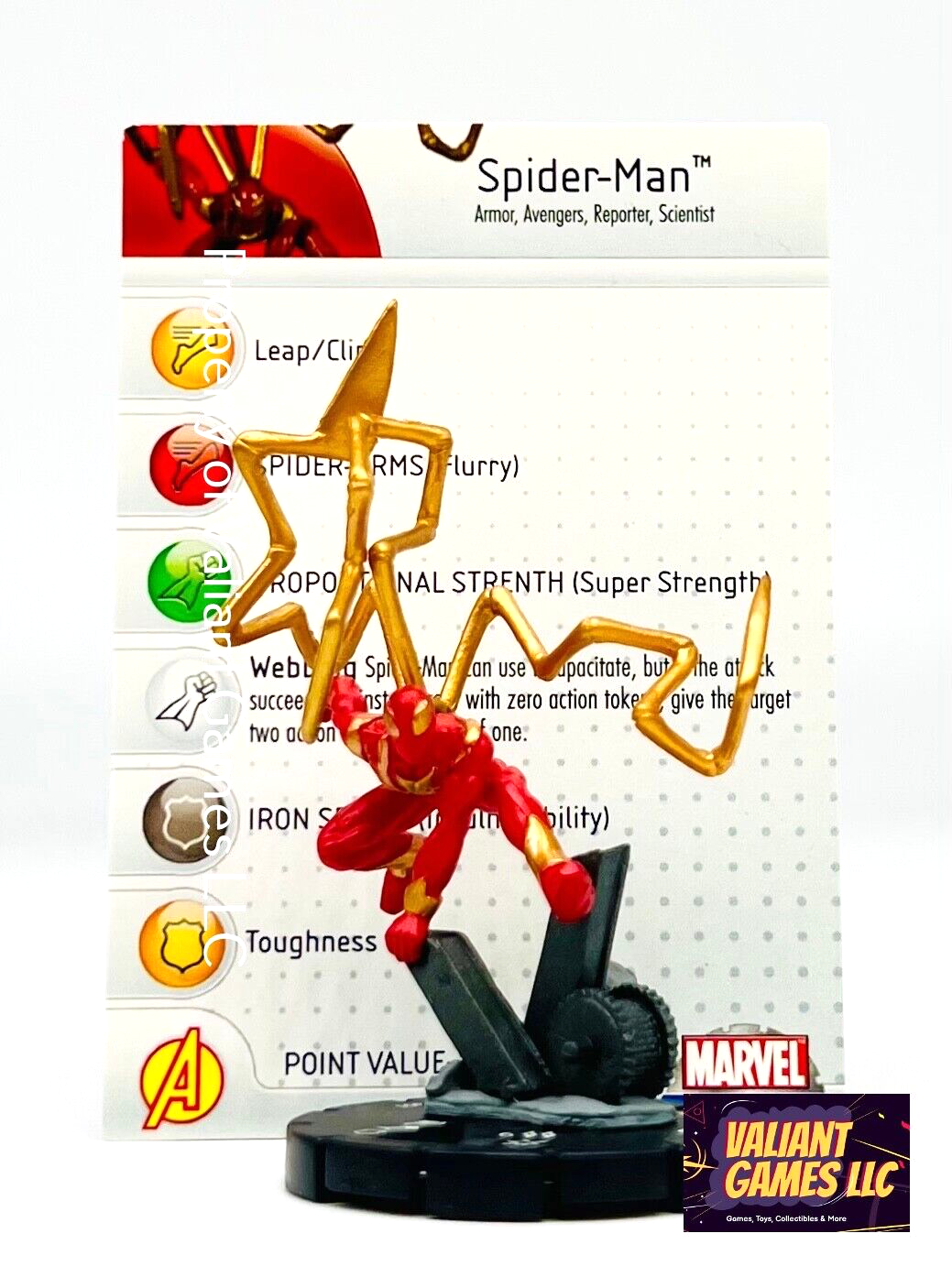 Marvel Heroclix Spider-Man #051 w/ Card Avengers Set | eBay