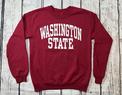 Washington State Cougars Spell Out Front Fanatics Men's Crewneck ...