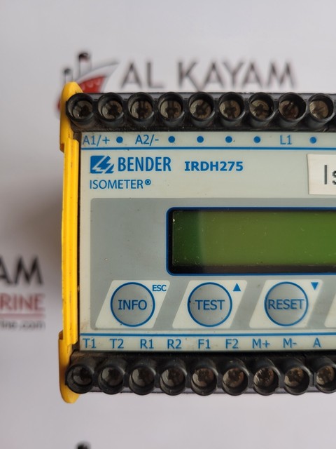 Bender Isometer IRDH275 Network Insulation Monitoring Device for sale ...