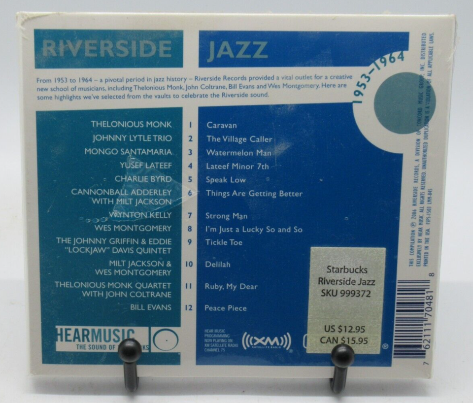 RIVERSIDE JAZZ: KEYNOTE RECORDINGS FROM JAZZ'S GREATEST LABELS MUSIC CD ...
