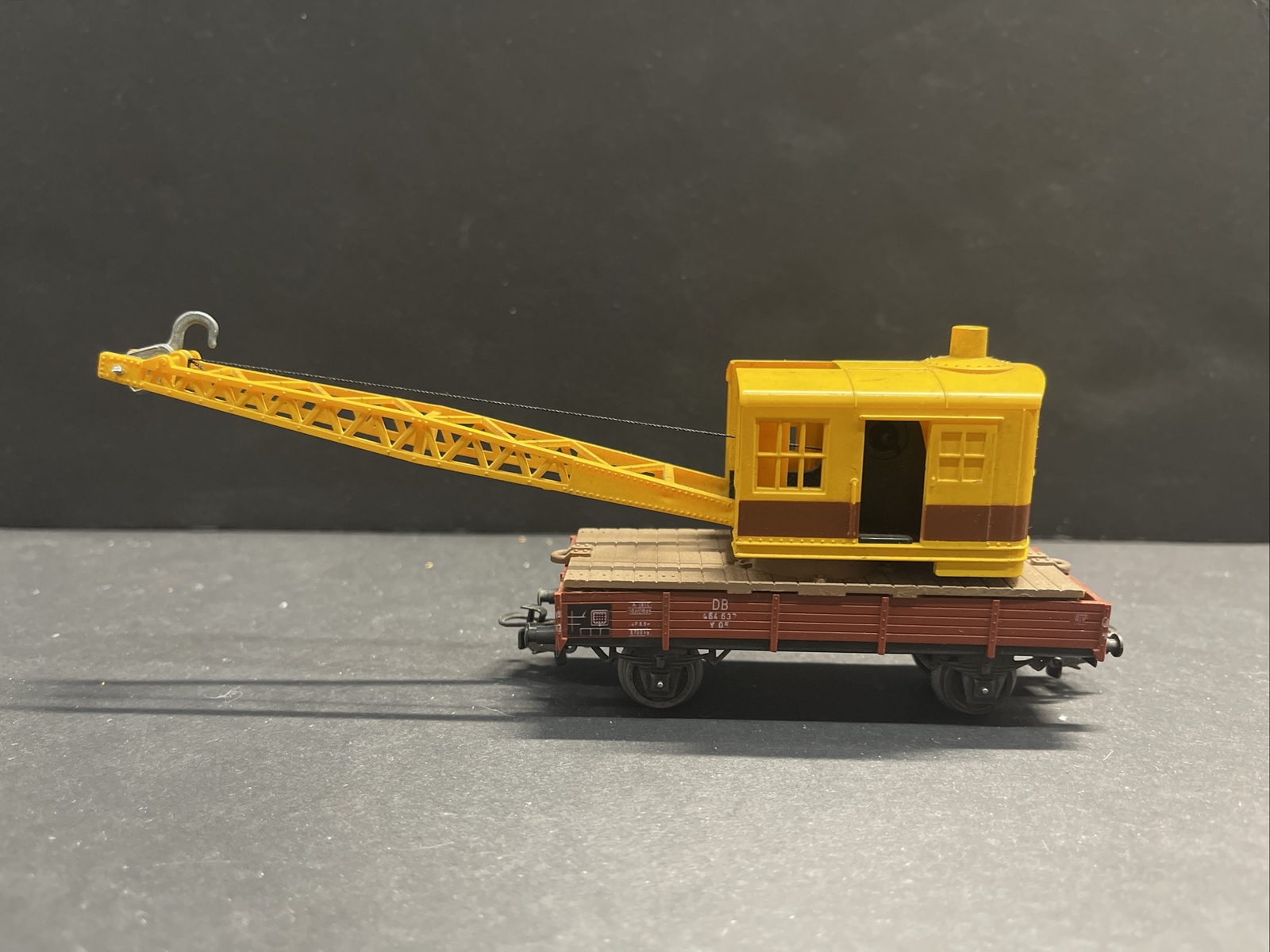 Marklin HO Scale Crane attached on DB low sided gondola Germany | eBay