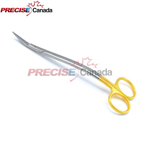 PRECISE CANADA TC Dean Scissors 6.75'' D/Curved Dissection Tissue ...