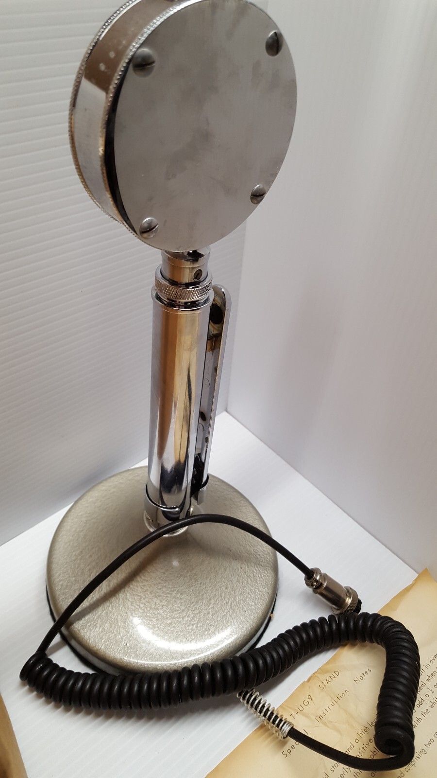 Vintage Astatic 4 Pin D-104 Microphone/Desk Mic w/ Box and Papers | eBay