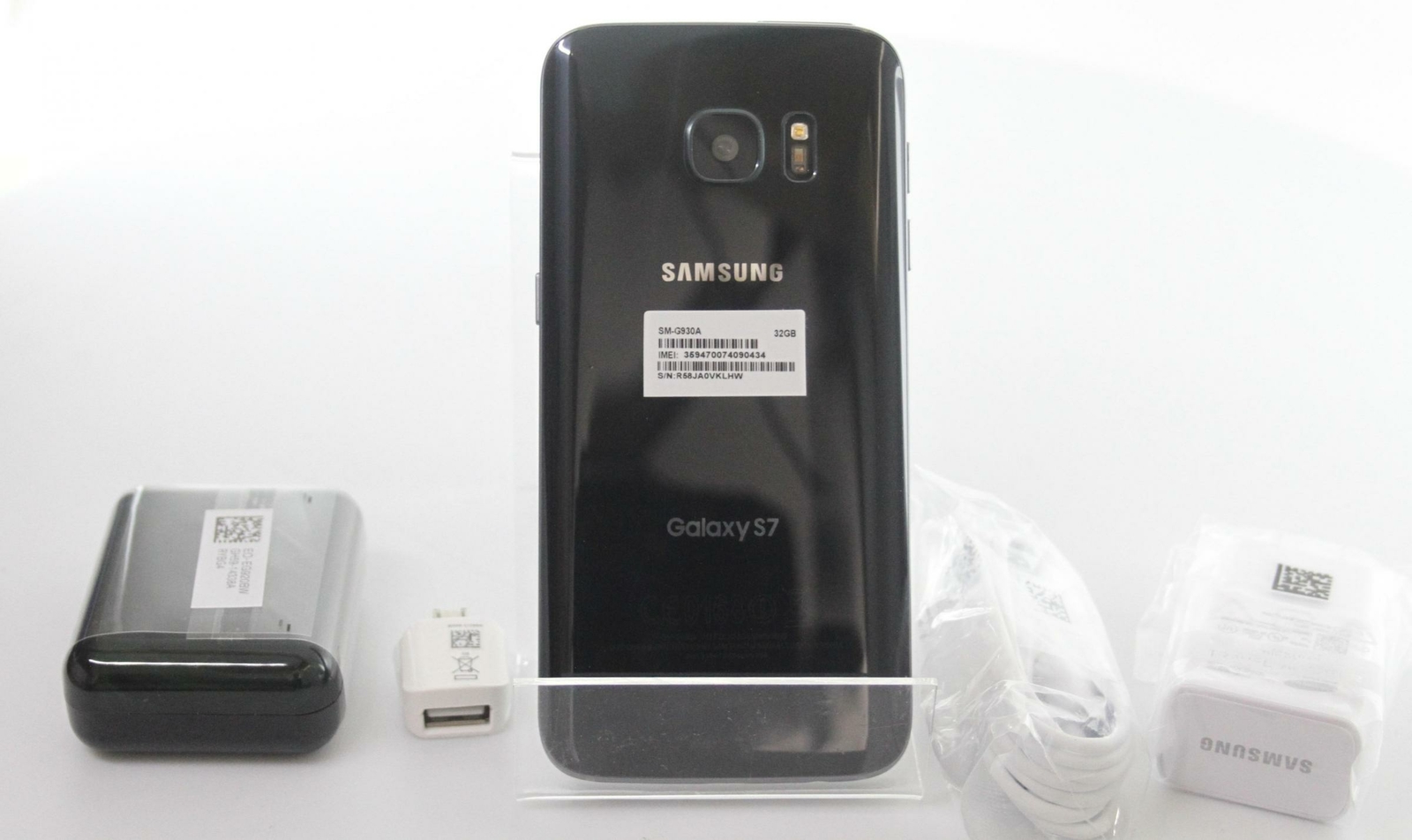 Samsung Galaxy S7 SM-G930T - 32GB - Black Onyx (T-Mobile) for sale ...