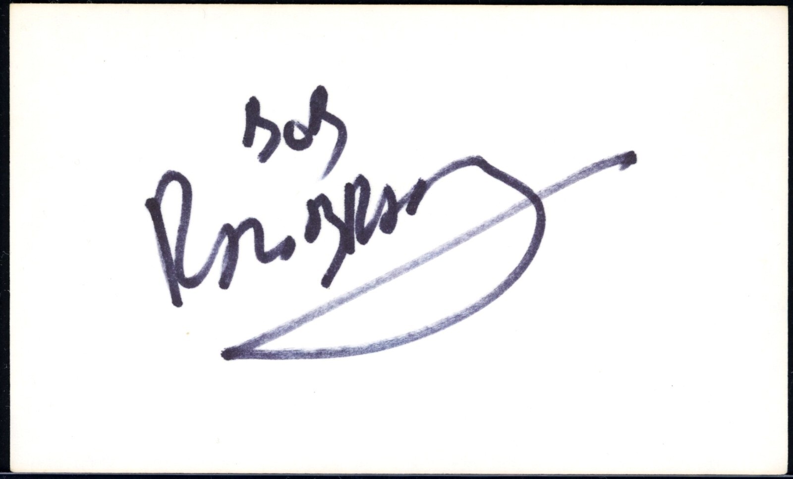 Ray Bradbury Signature