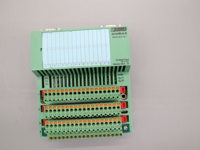 Phoenix Contact digital input module IBS RT 24 DI 16-T input module ...