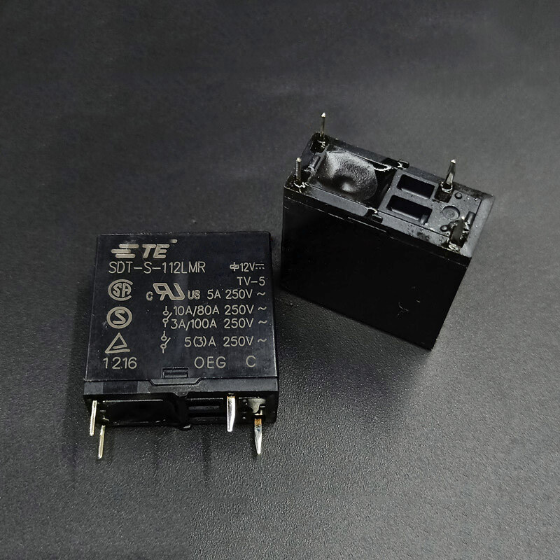 5PCS TYCO SDT-S-112LMR 12VDC 5A 250VAC Power Relay 4 Pins | eBay