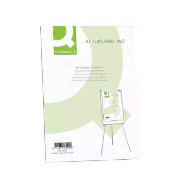 A1 Flip Chart Plain Paper Pad Punched 40 Sheets For Flipchart Easel ...