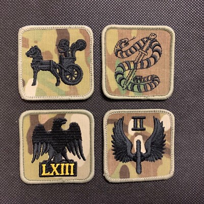 NEW MULTICAM RAF REG. SQUADRON SEW ON TRF PATCH, 63, 34, 15, 2, 1, DZ ...