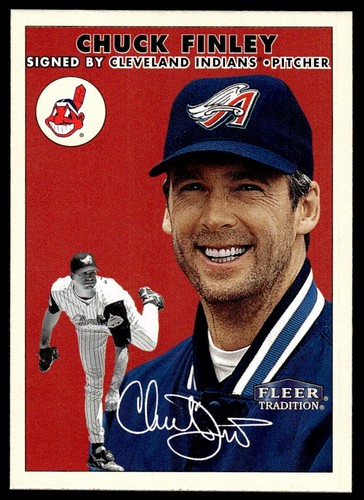 2000 Fleer Tradition Chuck Finley Cleveland Indians #289 | eBay