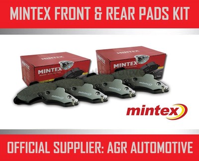 MINTEX FRONT AND REAR BRAKE PADS FOR NISSAN PRIMERA 2.0 D (P11) (ABS ...