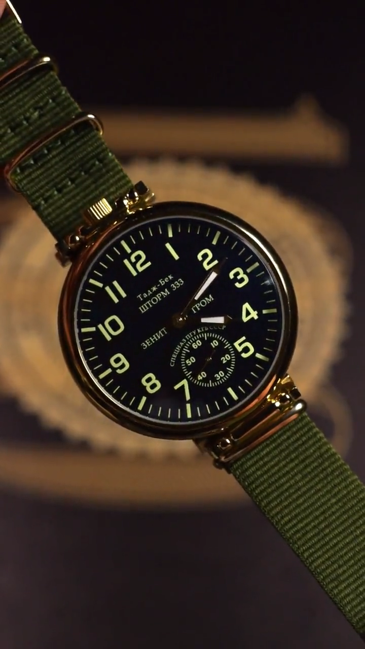 Molnija STORM-333 Soviet Vintage Military Watch, Mechanical Men’s Watch ...
