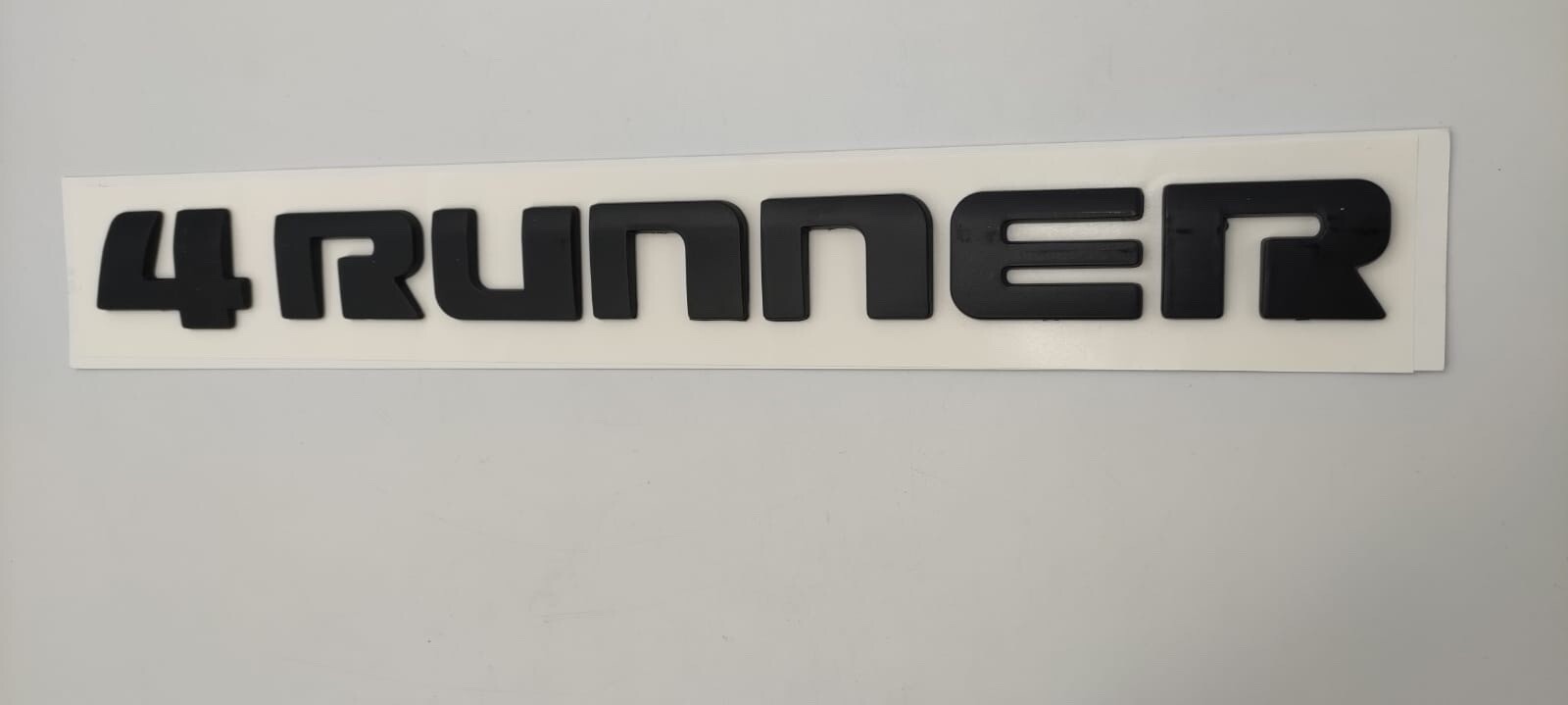 2010-2022 fits Toyota 4 Runner Emblem Tailgate Adhesive Letters Balck ...