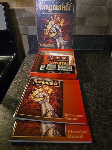 1994 Big Box Computer Game KINGMAKER Avalon Hill Strategy PC 3.5 Floppy ...