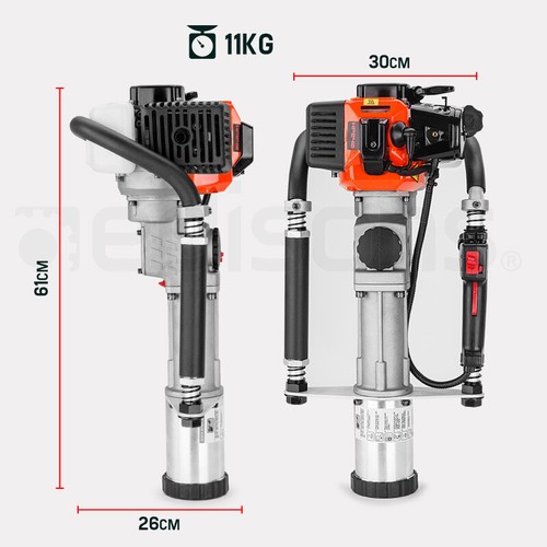 Baumr-AG Post Driver Rammer Fence Steel Star Picket Hammer Petrol 2 4 ...