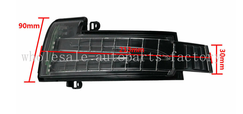 1Pair Side Mirror Turn Signal Light For Mercedes Benz W166 ML GLE GL ...