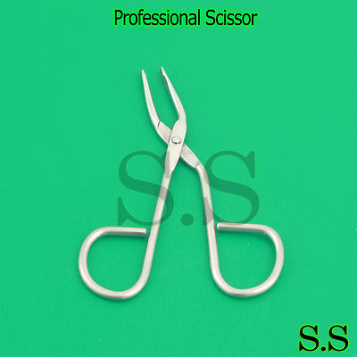 Scissor Tweezers Slant Tip Square Professional Salon Quality New ...
