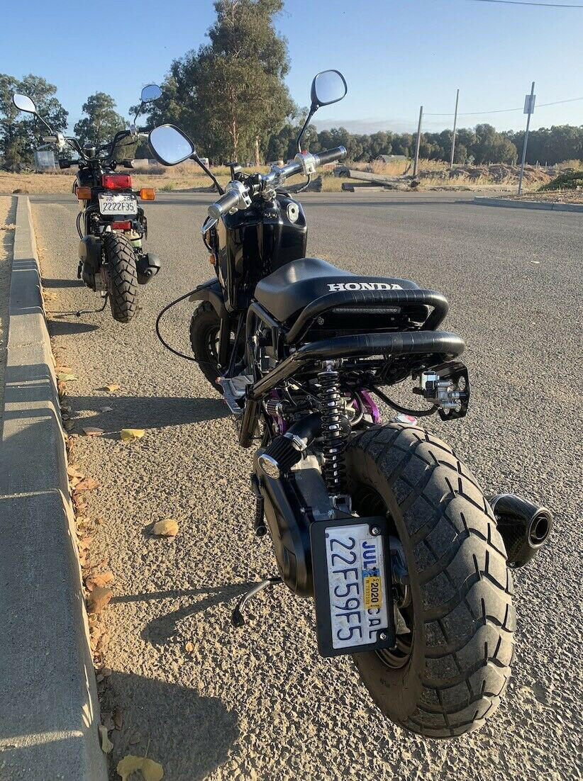 Honda Ruckus & Big Ruckus Custom Vertical License Plate Relocator ...