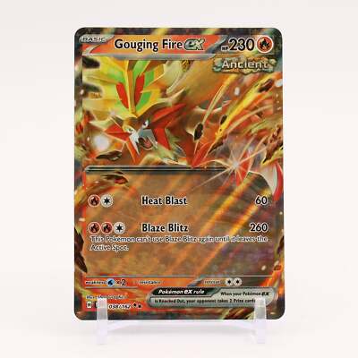 Gouging Fire ex - 038/162 Temporal Forces Double Rare Pokemon - NM/MINT ...