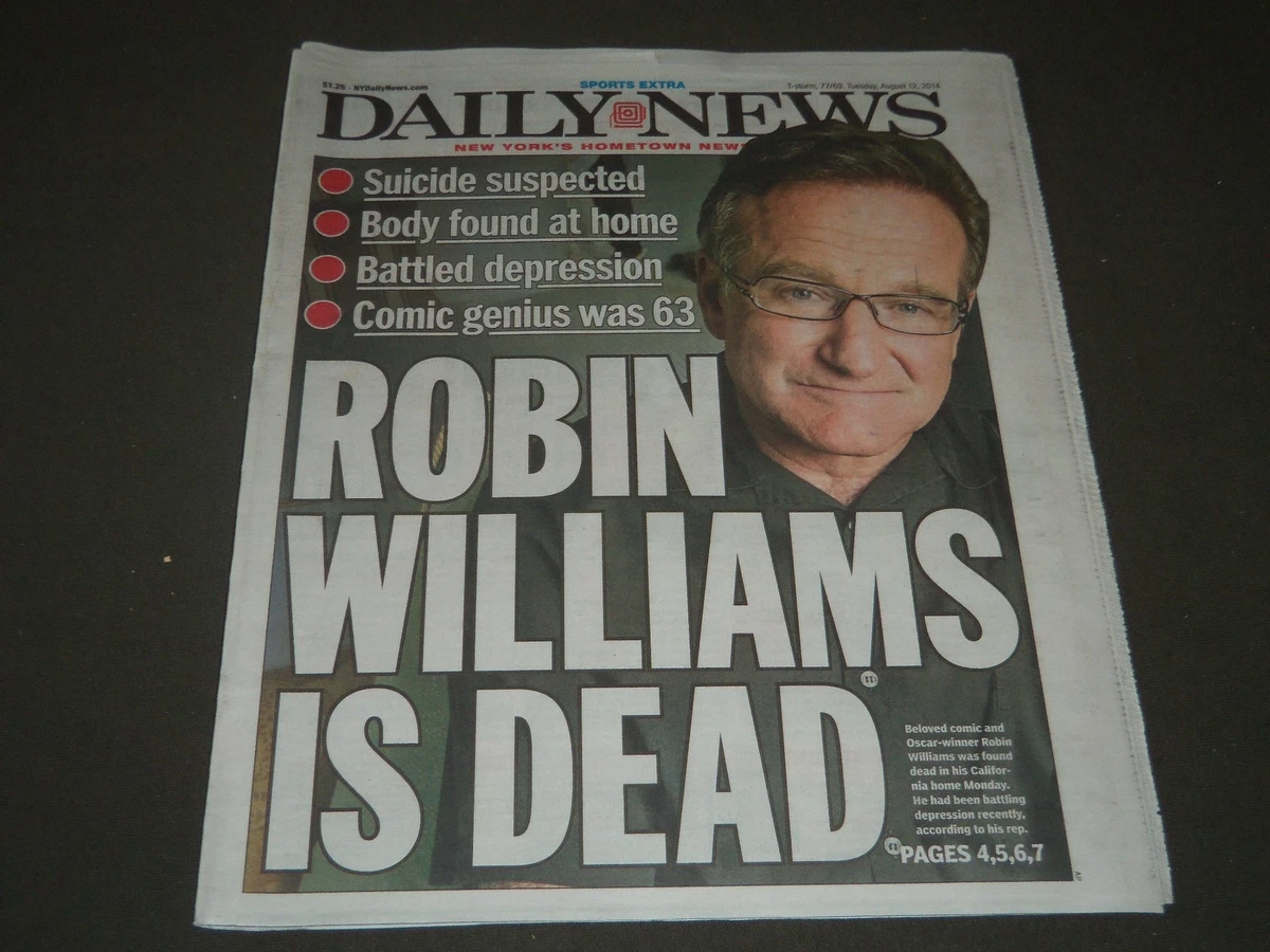 Robin Williams New York Daily News
