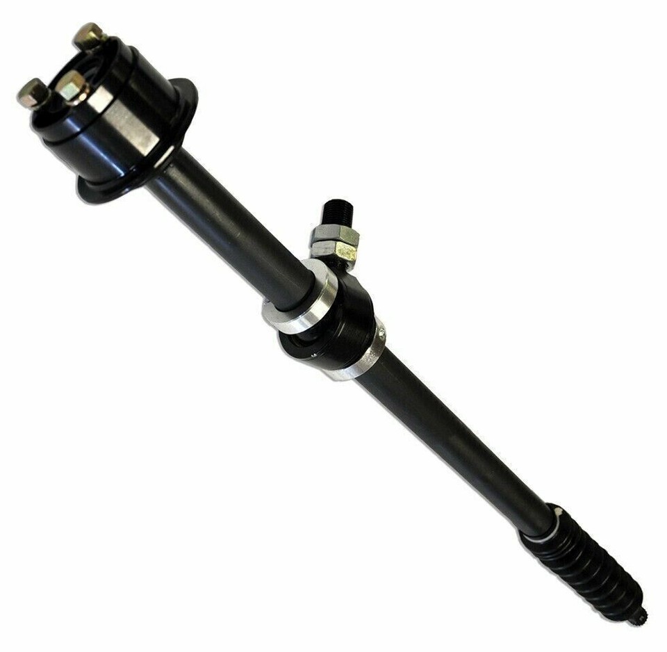 TELESCOPING COLLAPSIBLE RACING STEERING COLUMN & STEERING WHEEL 32 ...