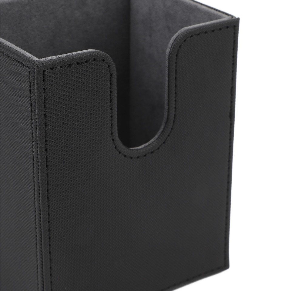 Card Deck Box PU Leather Multifunctional Portable Magnetic Closure Card ...