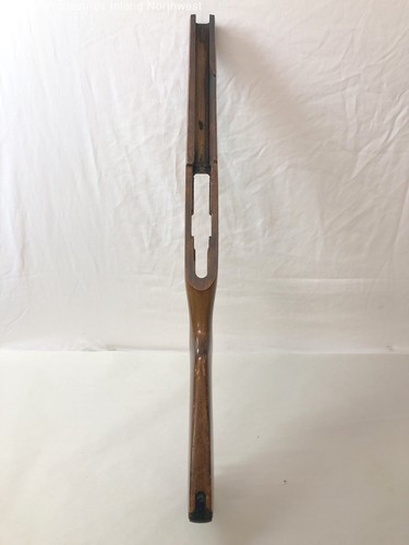 28.5" Brown Wood Rifle Gun Stock Hunting Parts With Metal Buttplate | eBay