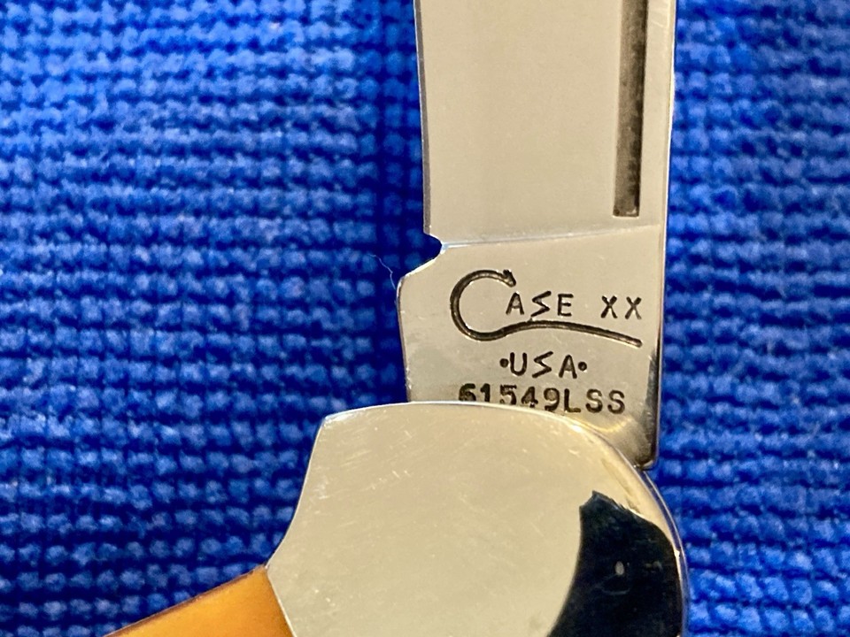 CASE XX CUTLERY CO USA 1998 PERSIMMON B0NE #61549L LARGE COPPERLOCK ...