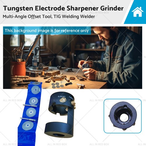 Tungsten Electrode Sharpener Grinder Multi-Angle Offset Tool, TIG ...