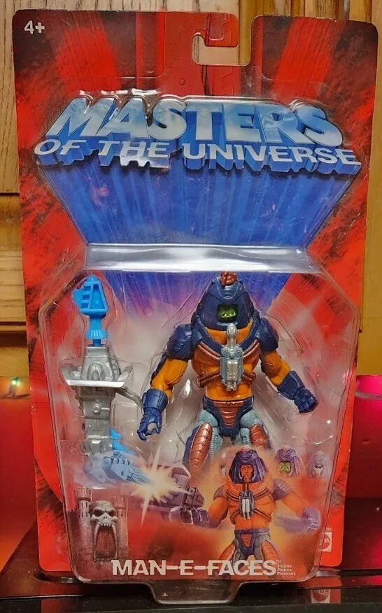 Masters Of The Universe - "Man-E-Faces" Action Figure MOTU 200x Mattel ...