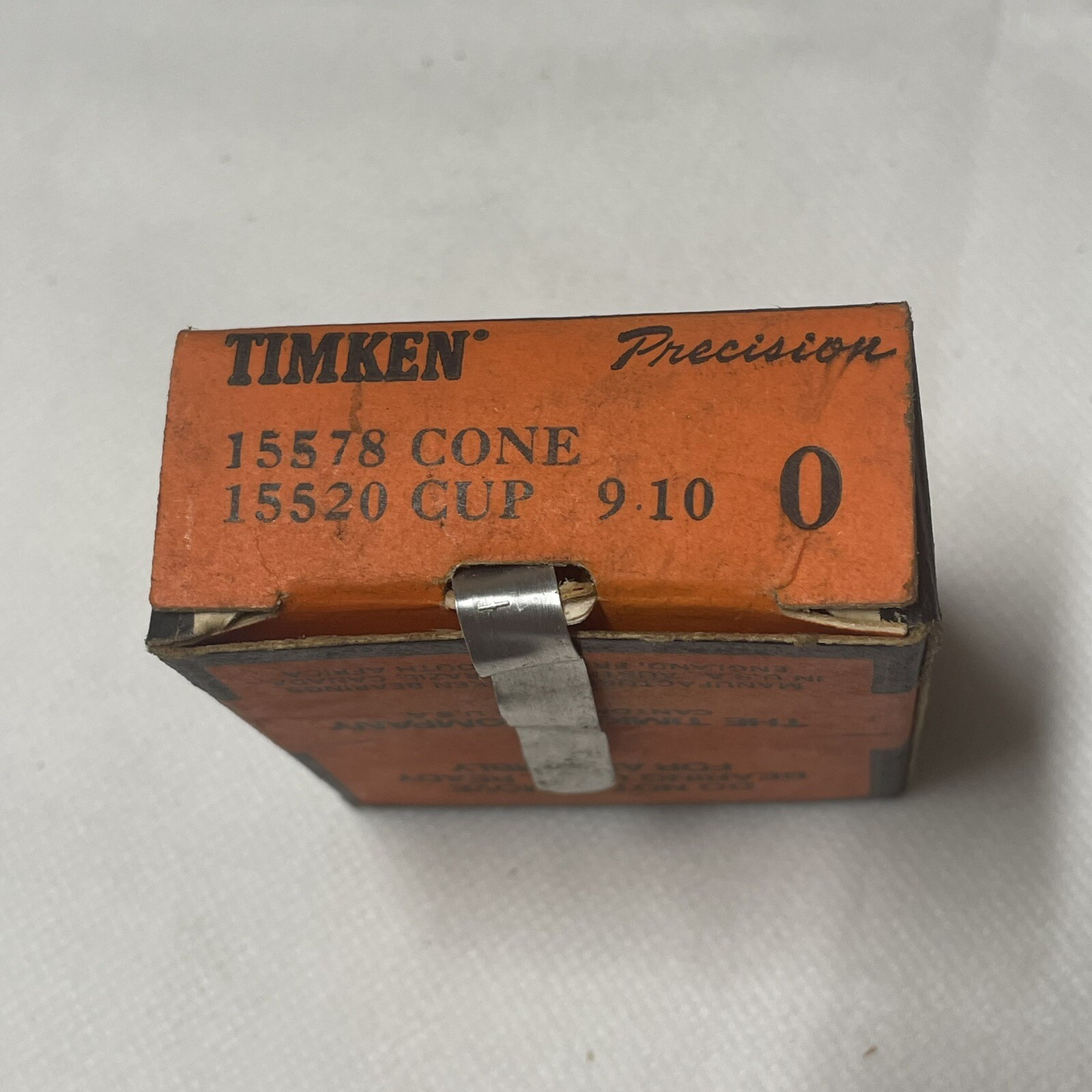 Timken 15578/15520 Taper Bearing Cone & Cup 1in ID 2-1/4" OD 15578 ...