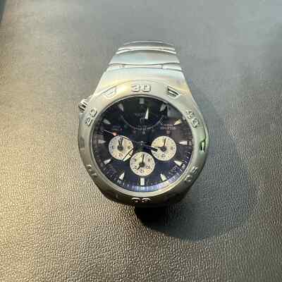 BULOVA MILENNIA MEN'S WATCH CHRONO ALL S/S ORIGINAL JAPAN 96G13 ...