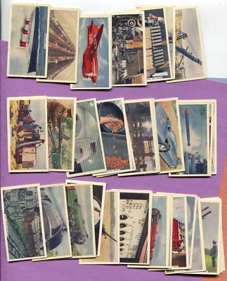 1936 GODFREY PHILLIPS CIGARETTES MECHANIZED AGE 50 DIFFERENT TOBACCO ...