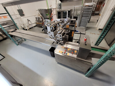 Stainless Steel Horizontal Flow wrapper Registered film date coder 2up ...