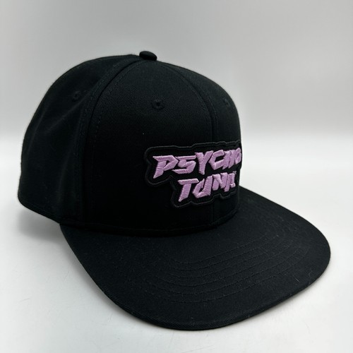 Psycho Tuna Snapback Hat Cap Black Logo Fishing Baseball Football NEW ...