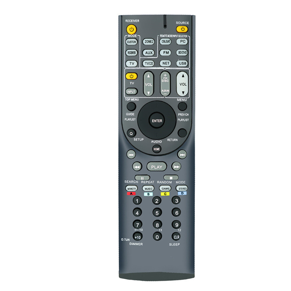 Remote Control For Onkyo TX-NR646 TX-NR709 TX-NR727 TX-NR3007 AV ...