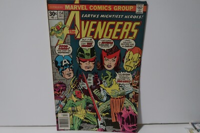 Avengers 154 NEWSSTAND 1st App Tyrak and Lord Arno George Perez Bronze ...