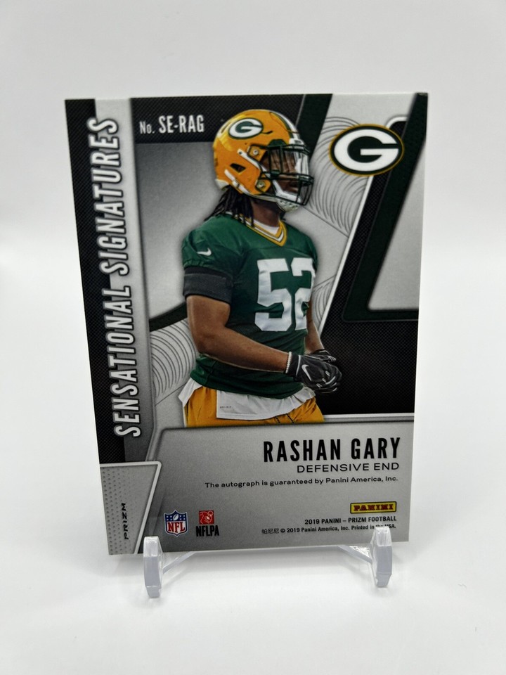 2019 Panini Prizm Rashan Gary Sensational Signatures Rookie RC Auto | eBay