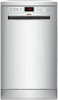 OMEGA ODW300XN 45cm Slimline Freestanding Dishwasher - Stainless Steel ...