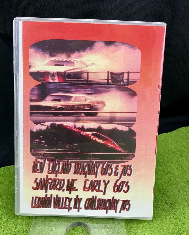 Vintage Drag Racing DVD Transfer Movie History Funny Car Slingshot ...