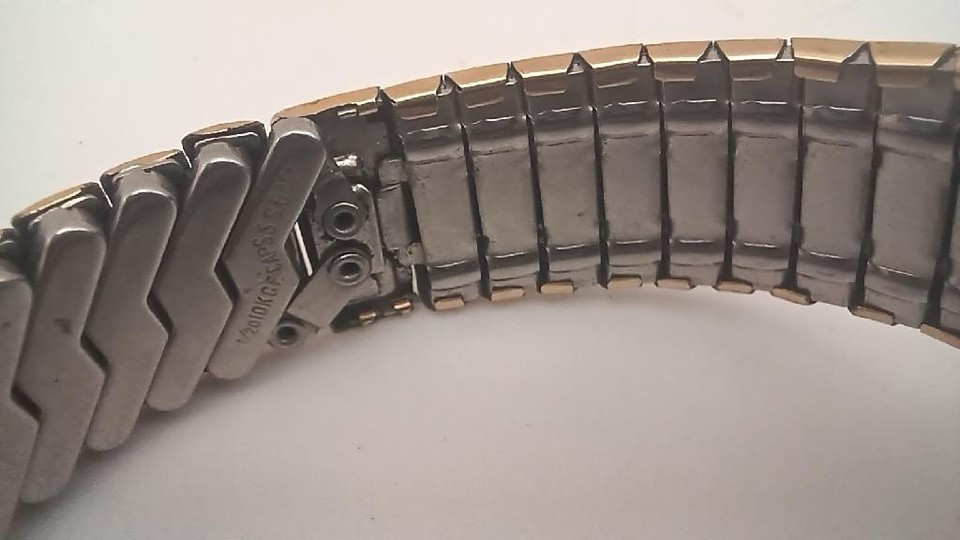 Vintage Elgin Deluxe Shockmaster Mens Watch Gold Filled Runs & Needs ...
