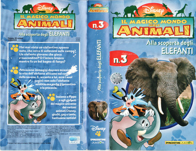 IL MAGICO MONDO DEGLI ANIMALI - ALLA SCOPERTA DEGLI ELEFANTI - VHS ...