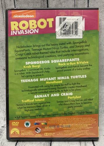 Nickelodeon: Robot Invasion..dvd brand new sealed 97368069749| eBay