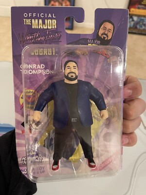 Conrad Thompson MWFP Major Wrestling Figure Podcast Bendies Bend Ems w ...