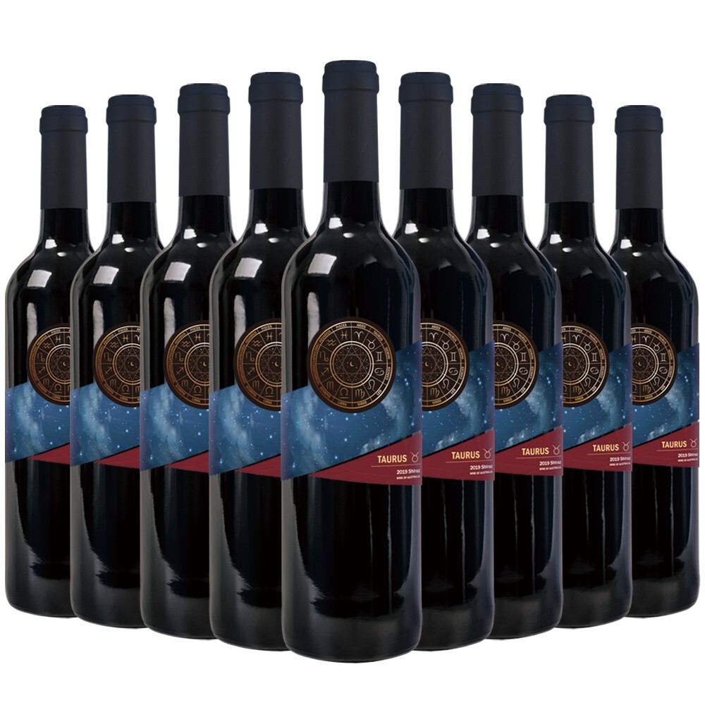 12 Bottles - Taurus Shiraz 750ml 2019 Red Wine South Australia ...