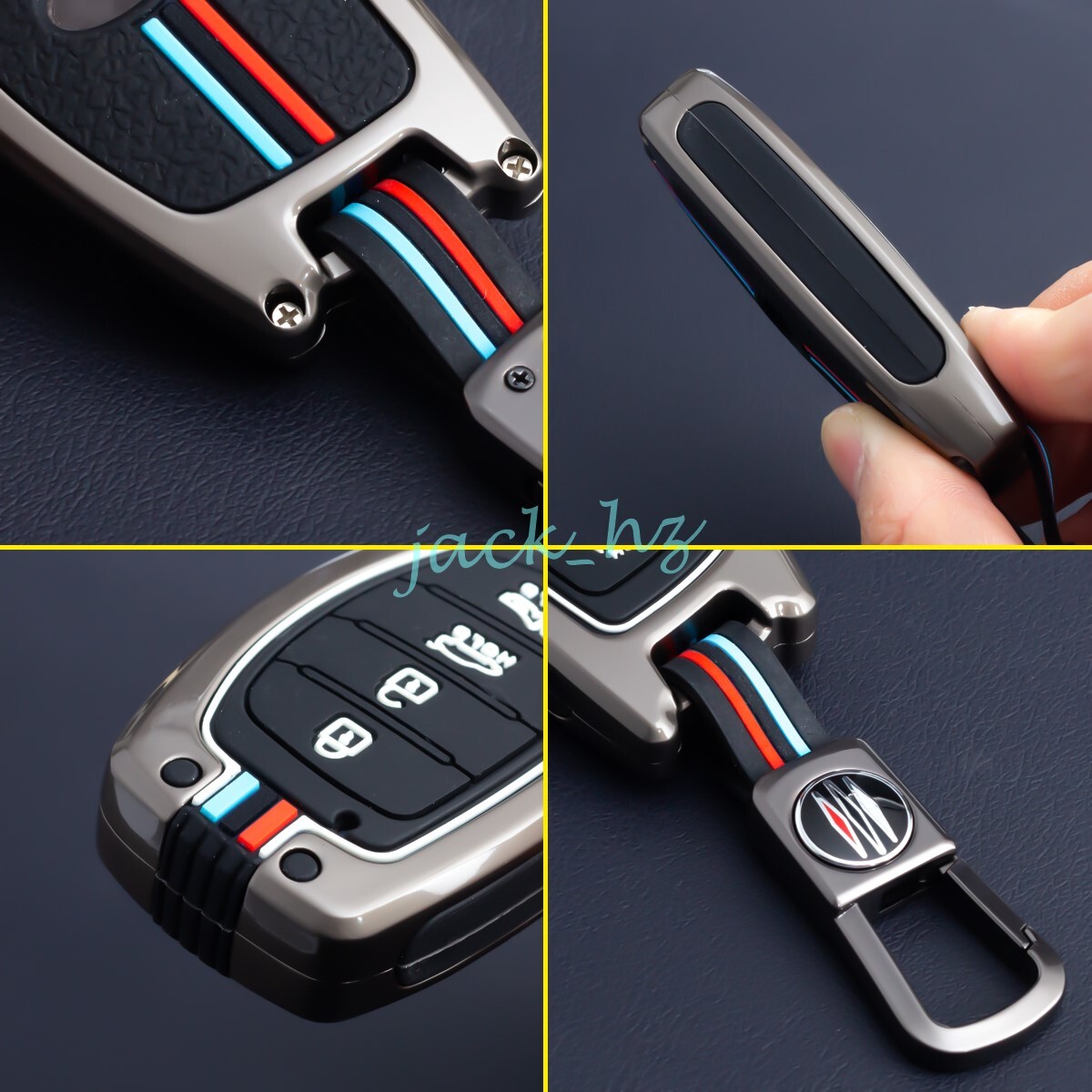 Car Key Fob Cover Case Keychain For Hyundai Sonata Tucson Elantra ...