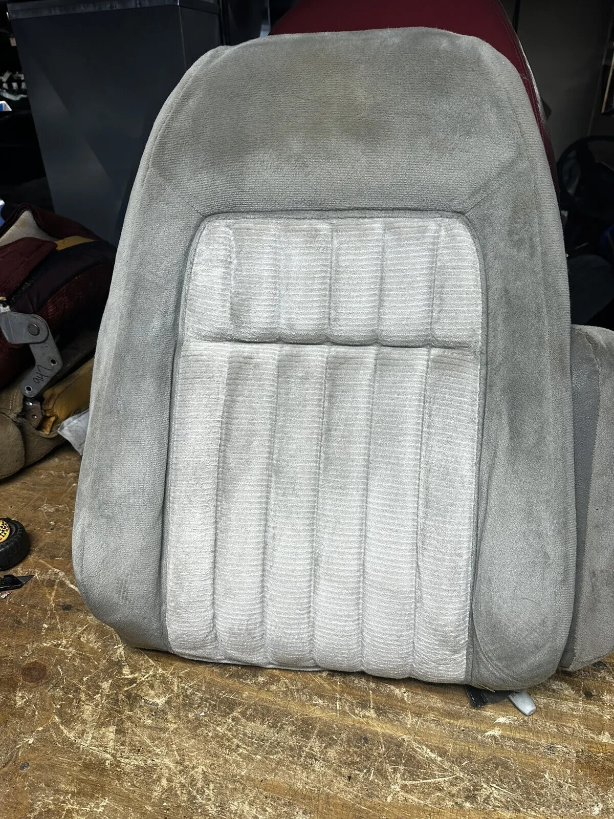 88-94 CHEVY SILVERADO SUBURBAN TAHOE GMC SIERRA RH GRAY BUCKET SEAT ...
