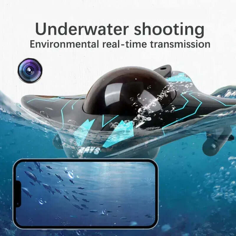 6Ch RC Submarine with Camera - WiFi FPV Boat | KidsToyLover | eBay