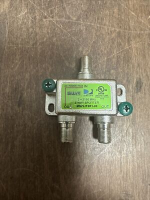 DIRECTV 2-WAY SWM SPLITTER, MSPLIT2R1-03 | eBay