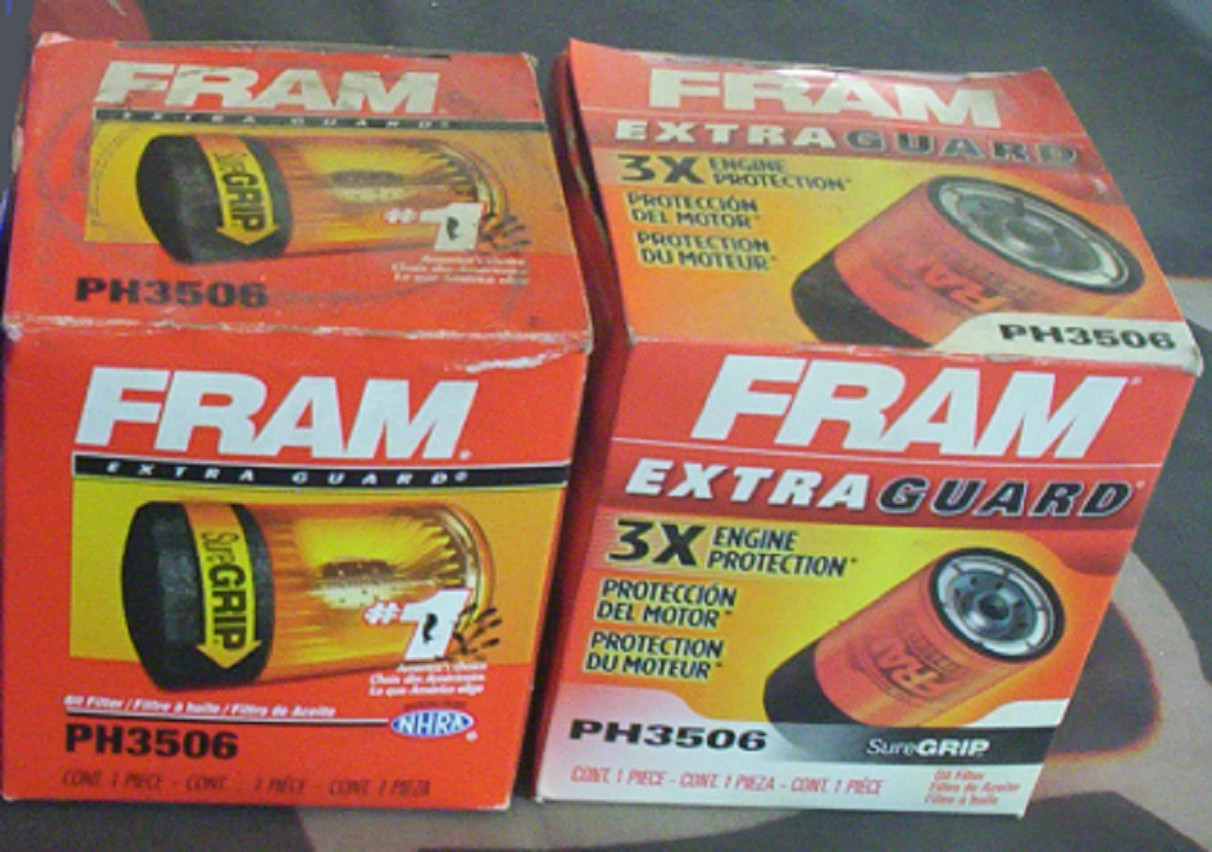 Fram PH3506 - cross reference oil filters | oilfilter-crossreference.com